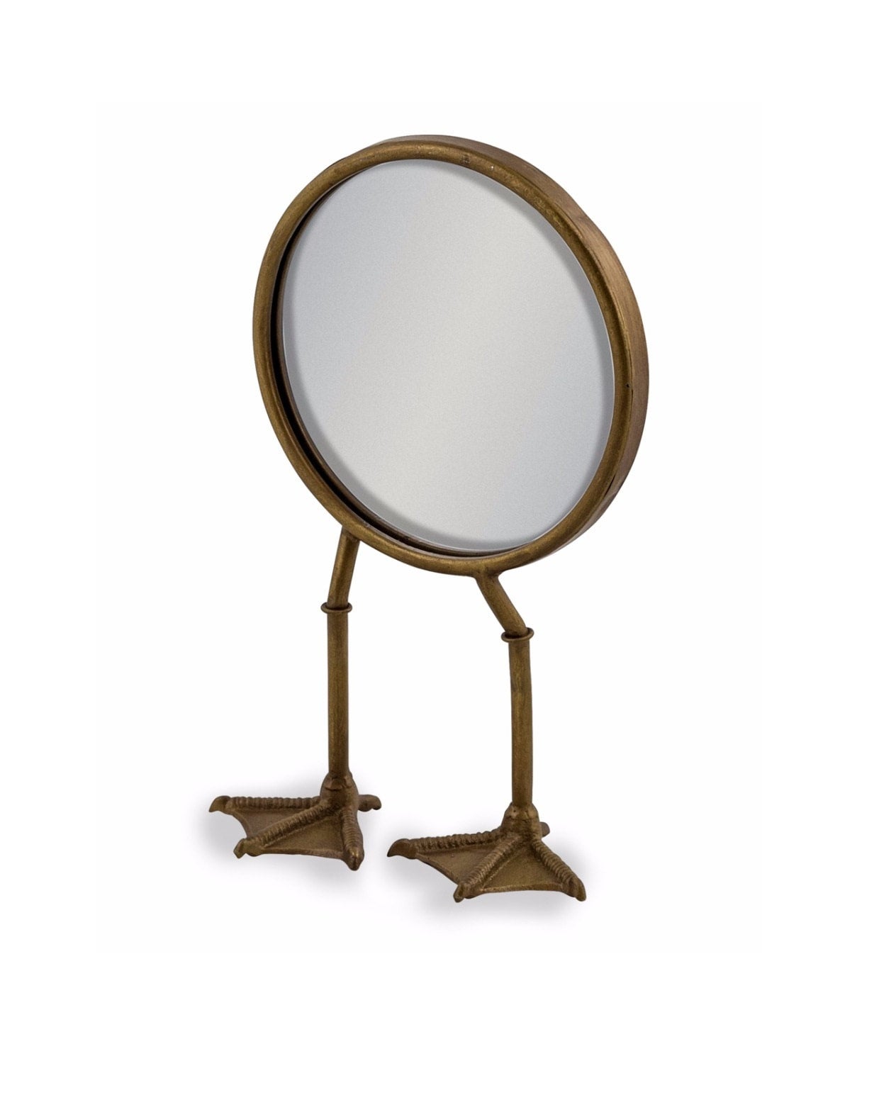 Bronze Duck Legged Table Mirror | &Quirky