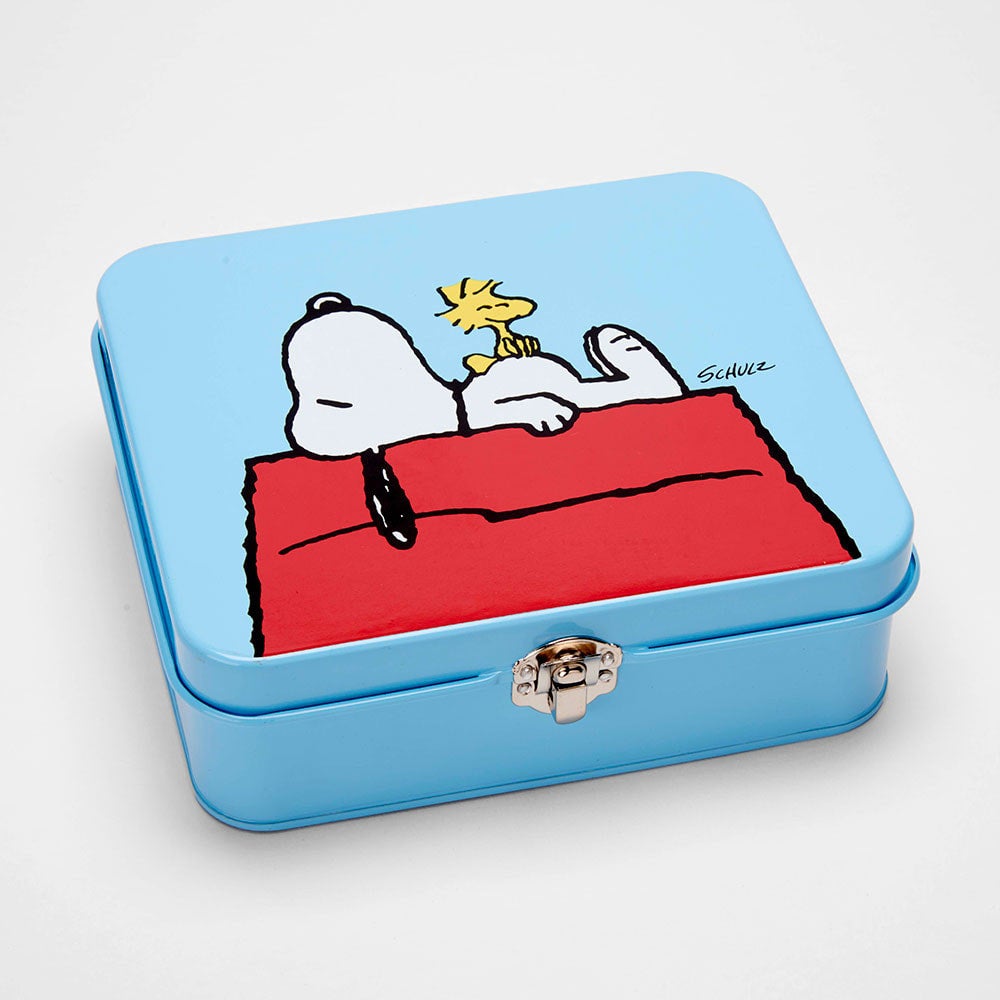 Peanuts Snoopy & House Large Tin | &Quirky