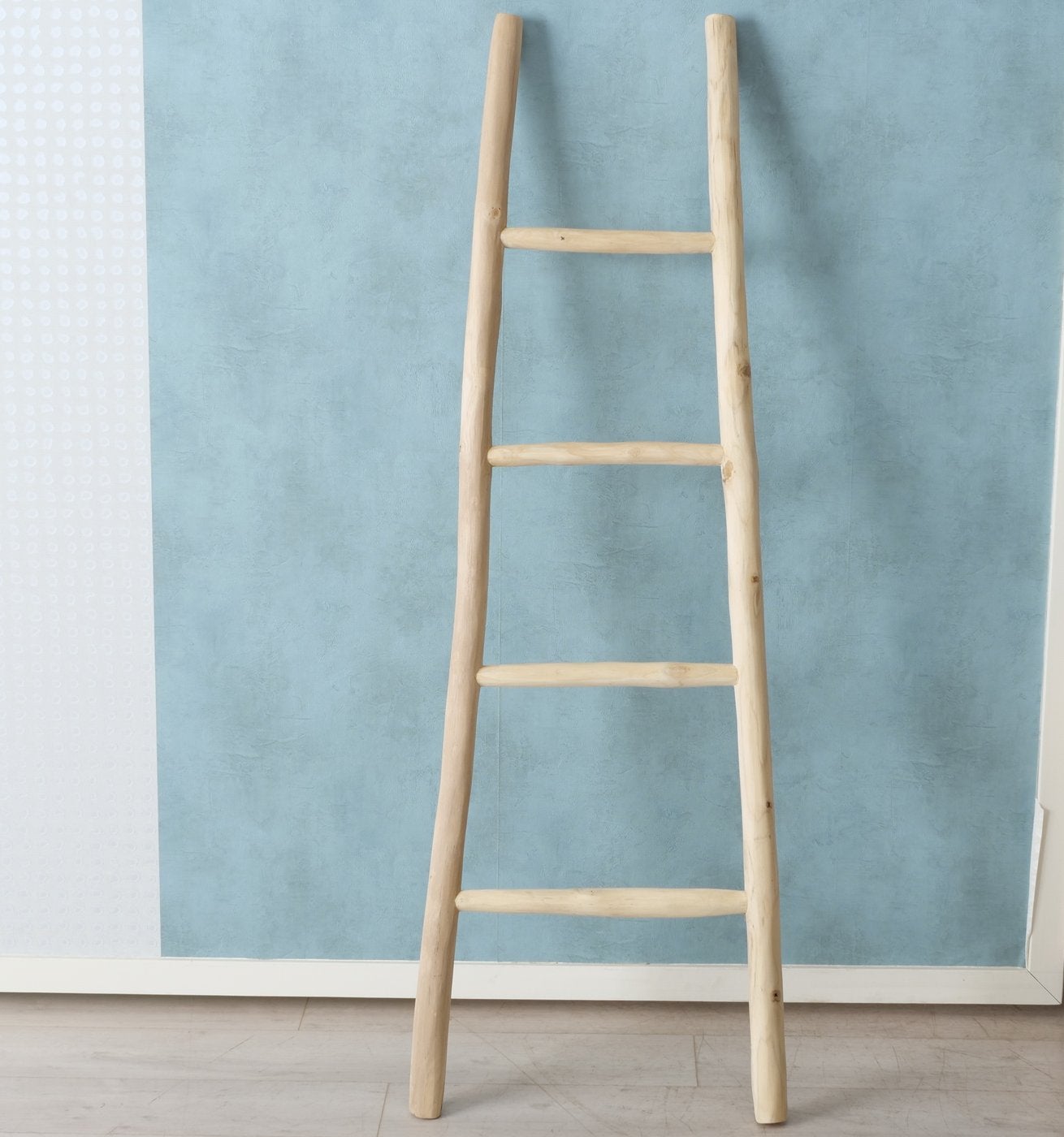 Wooden Teak Alok Ladder | &Quirky