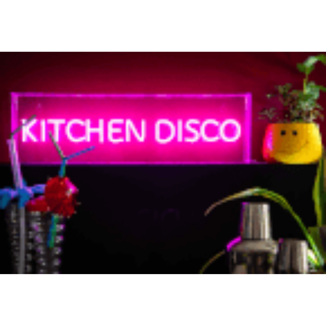 Kitchen Disco Neon Acrylic Light Box | &Quirky